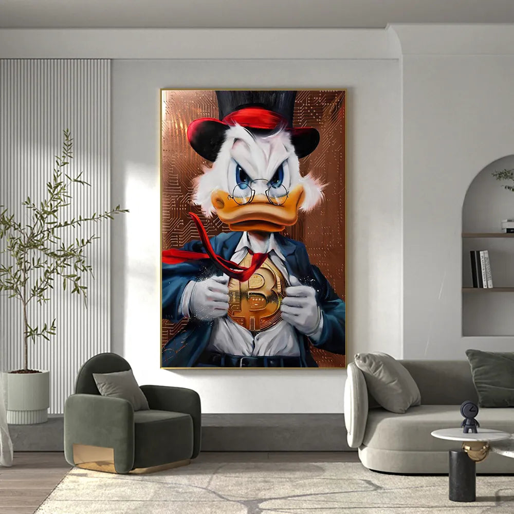 Tableau - Donald Duck Bitcoin – Kalunea