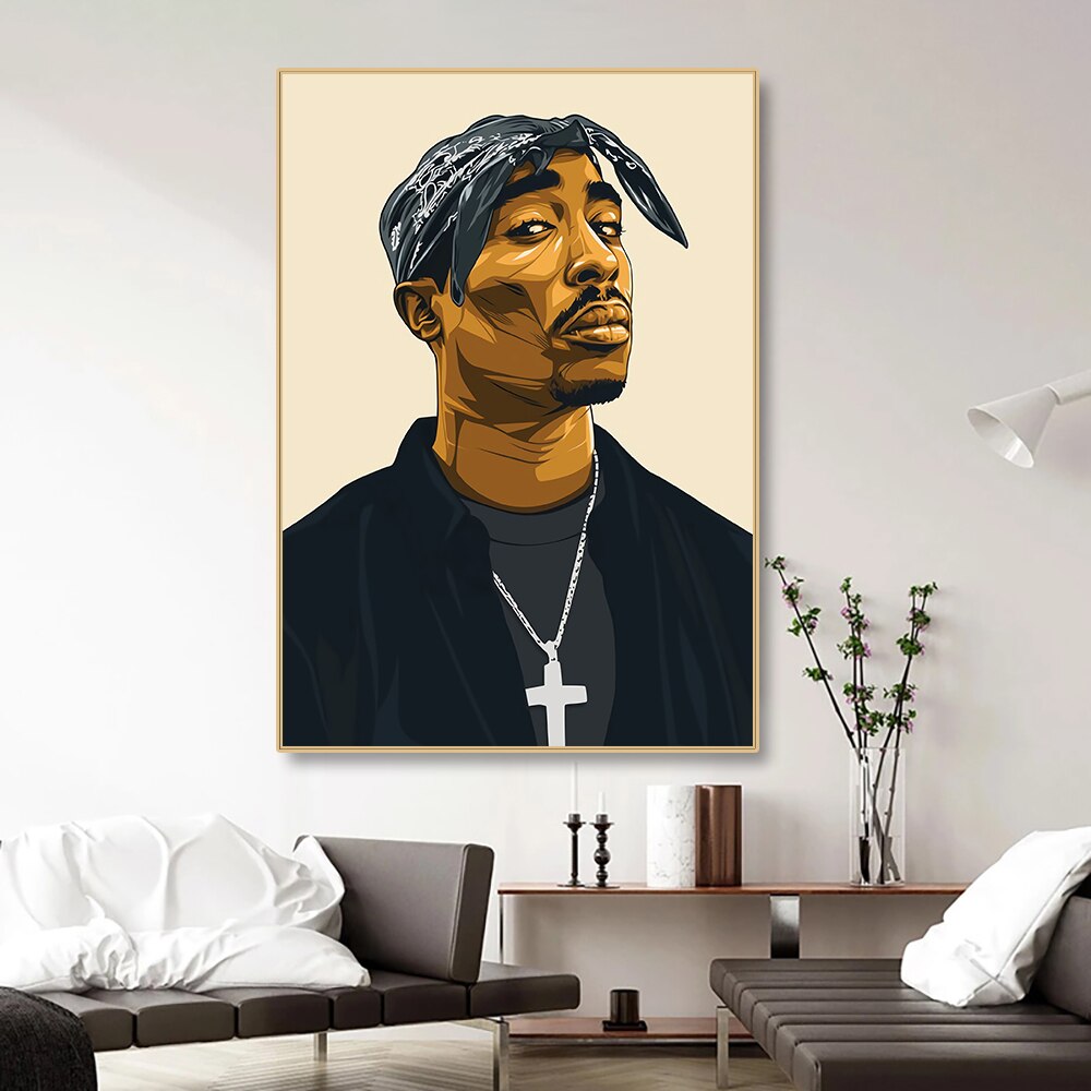 Tableau - 2 Pac Tupac Portrait – Kalunea