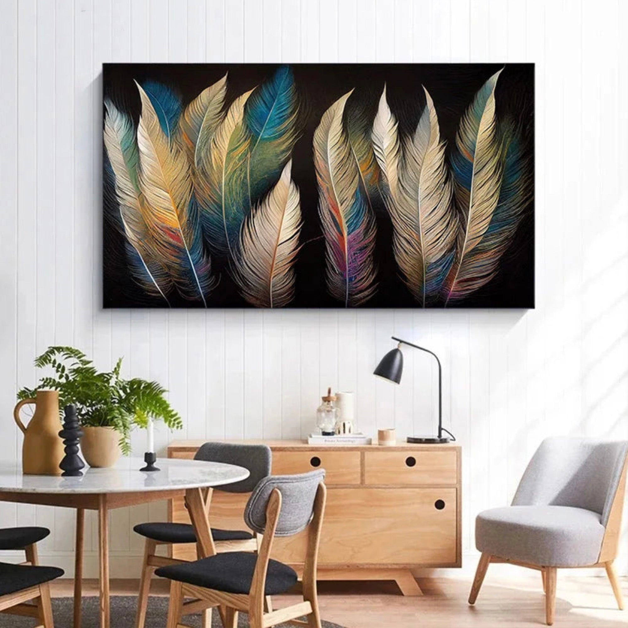 Tableau - Plumes Modernes – Kalunea